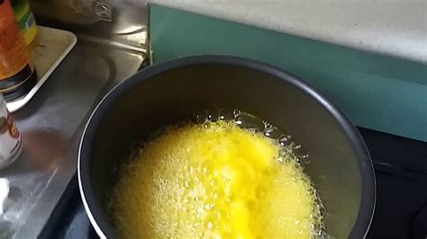 오렌지 주스를 끓이면 어떻게 될까 노란색 김이 나올까 Youtube