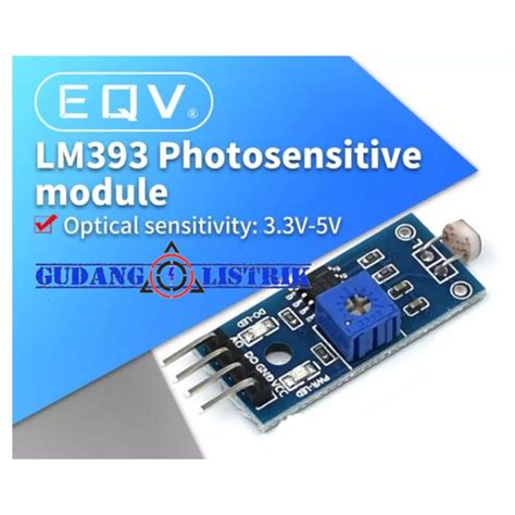 Jual LM393 Photosensitive Module Sensor Cahaya Sinar Shopee Indonesia