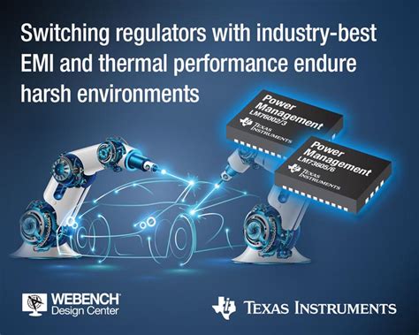 Highly Integrated Wide Voltage Input Synchronous Converters Feature Industry Leading EMI And