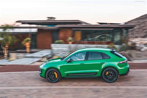 2022 Porsche Macan Gts Python Green Stunning Hd Photos Videos Specs