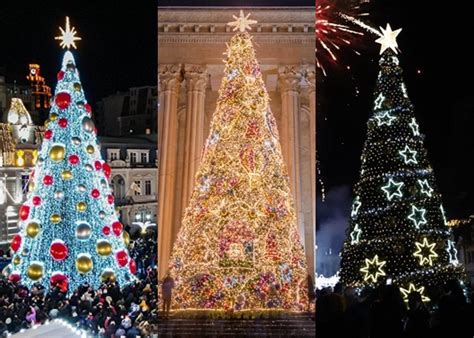 როგორ გამოიყურება საახალწლო ნაძვის ხეები დედაქალაქსა და რეგიონებში კვირის პალიტრა