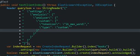 Create Index With Settings Elasticsearch Discuss The Elastic Stack
