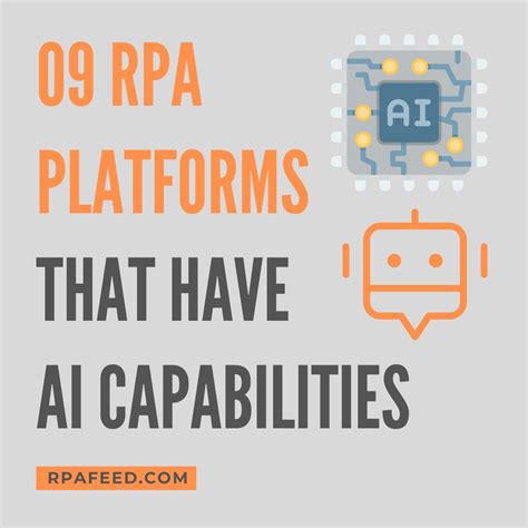 Rpafeed On Linkedin Rpaplatforms Ai Rpa Artificialintelligence