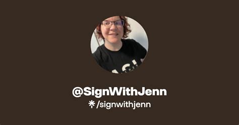 Sign With Jenn Instagram Linktree