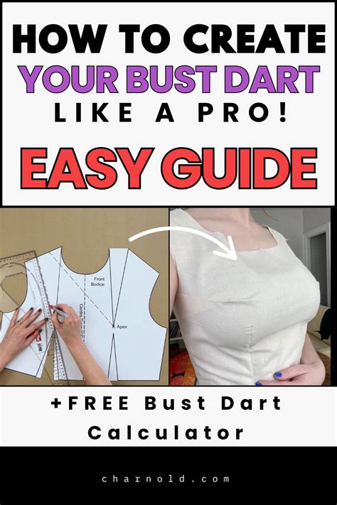 How To Create Bust Dart For Your Bodice Block Pattern Drafting Tips