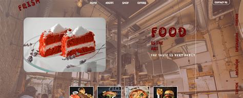 Landing Page For A Restauranthtmlcssjavascript مستقل