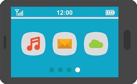 웨어러블 앱 제어 개념 스마트 기술 응용 프로그램 벡터 색상 아이콘 디자인 웨어러블 기술 기호 개인 사물 인터넷 기호 기술 Togs 스톡 일러스트레이션 Brand Name