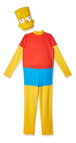 Disfraz Para Niños Disfraz De Lujo De Bart Simpson De Los Cuotas Sin Interés