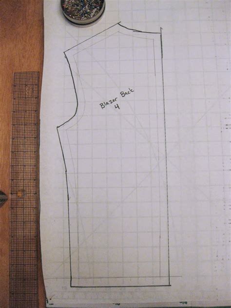 Blazer Pattern Making Tutorial Rub Off Patterning Melly Sews