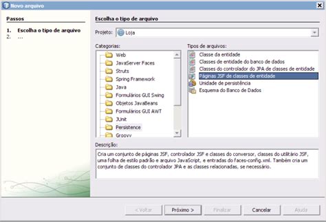 Criando Uma Aplicação Com Hibernate E Jsf Utilizando O Netbeans 65