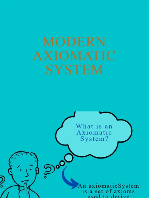 Modern Axiomatic System Pdf Axiom Line Geometry