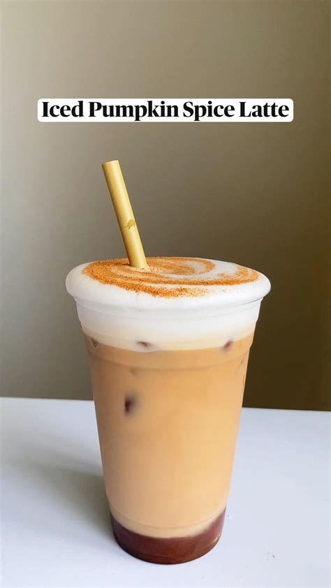 Iced Pumpkin Spice Latte Artofit