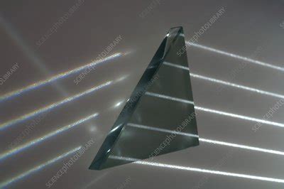 Light Rays And Triangular Prism Stock Image C015 0483 Science Photo Library