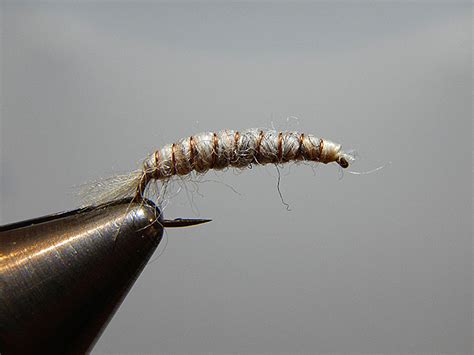 Crane Fly Larvae Fly Pattern
