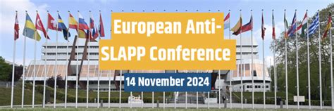 European Anti-SLAPP Conference / Appuntamenti / Home - Osservatorio Balcani e Caucaso Transeuropa