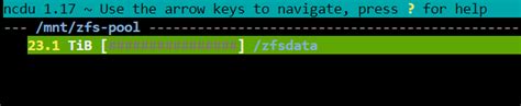Zfs Usage Inconsistency General Support Unraid