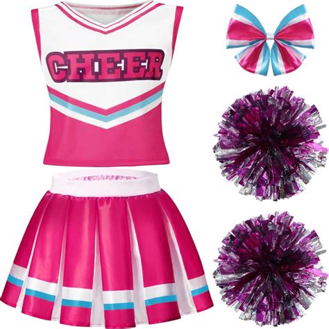 Spooktacular Creations Halloween Girl Cheerleader Costume Cheer