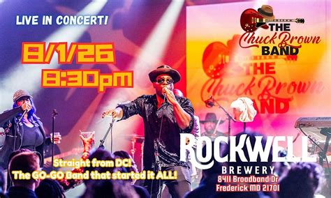The Chuck Brown Go Go Band Live In Concert Rockwell Brewery 8126