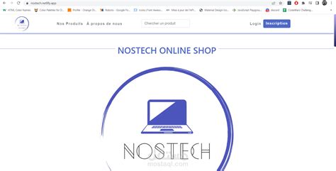 Site Web Ecommerce مستقل