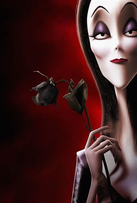 Morticia Addams Netflix Wallpaper