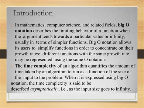 asymptotic notation ada pptx