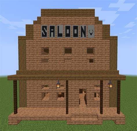 Saloon Structure Minecraft Map
