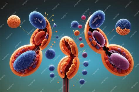 premium ai image types of cell division