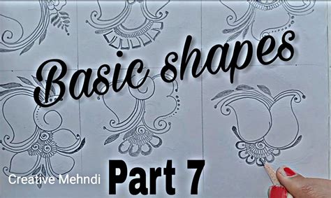Mehndi Basic Shapes For Beginners Basic Mehndi Designs Henna Tattoo