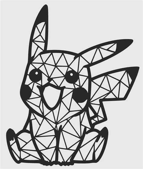Pikatchu Lineart Wall By Soulknight1989 Makerworld Pikatchu Lineart Wall By Soulknight1989 Makerworld
