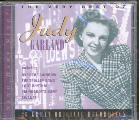 Judy Garland Very Best Of Judy Garland Cd Uk Prism Leisure 1999 Cd