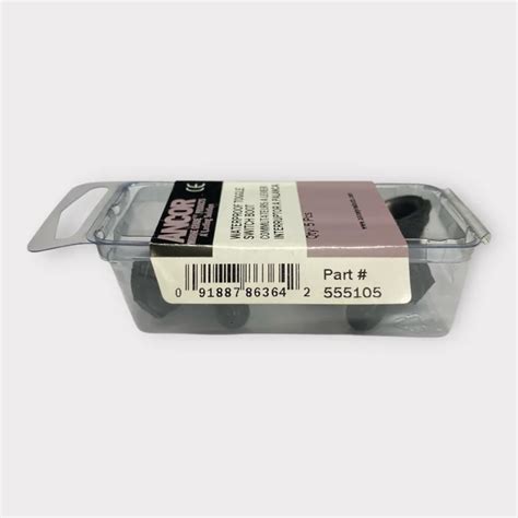 Ancor 555105 Pack Of 5 Marine Grade Waterproof Toggle Switch Boot