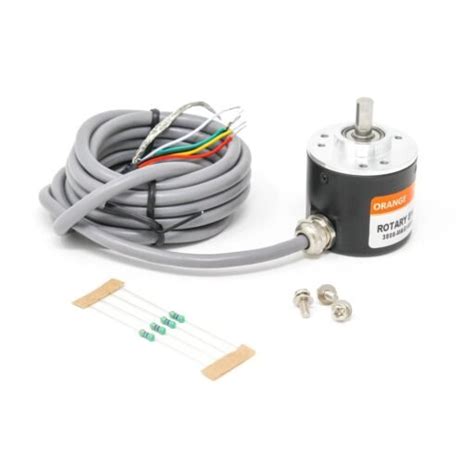 Orange 600 Ppr Abz 3 Phase Incremental Magnetic Rotary Encoder Darkoct02