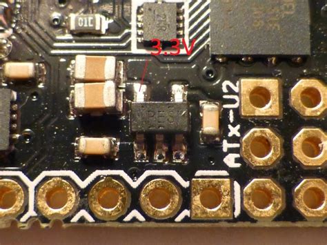 no solder method for defective 3 3v regulator for apm blogs diydrones