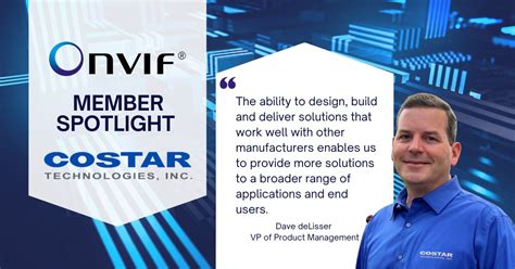 Onvif On Linkedin Member Profile Costar Technologies