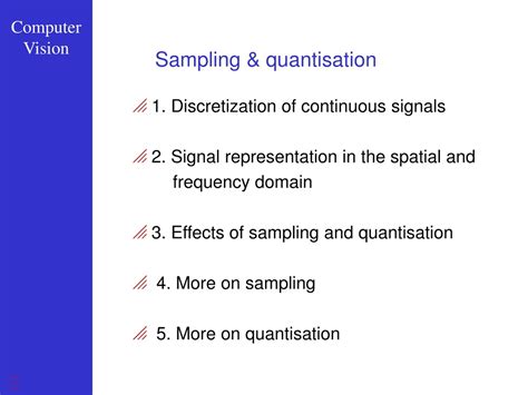 Ppt Sampling And Quantisation In Image Processing Powerpoint
