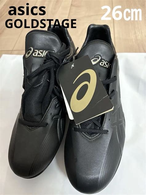 アシックス スパイク 野球 金具 Goldstage 新品 26㎝ メルカリ