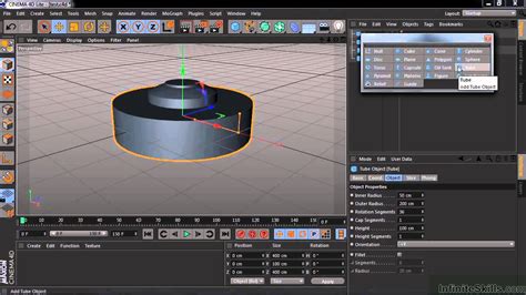 Cinema 4D Lite Tutorial | Examining And Adding Parametric 3D Objects - YouTube