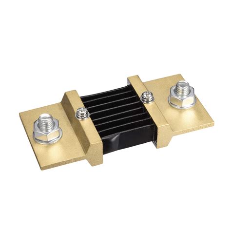 Buy Sourcing Dc 750a 75mv Metal Ampere Shunt Electrical Current Shunt Resistor Kit Small Dc