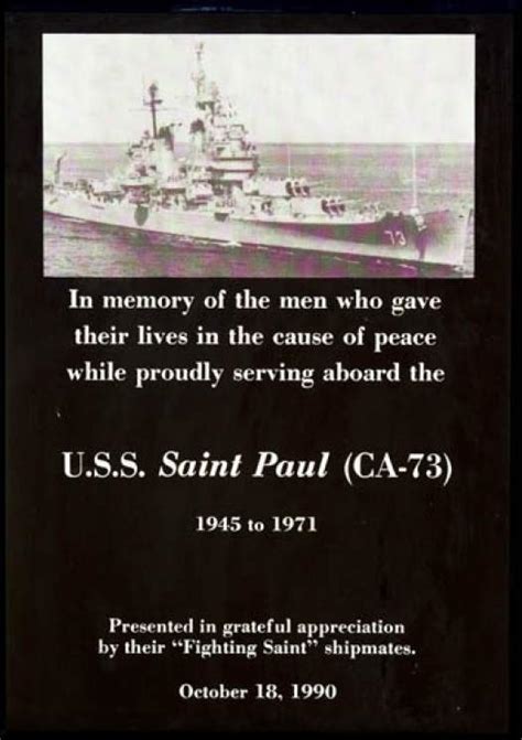 Uss Saint Paul Ca 73 National Museum Of The Pacific War