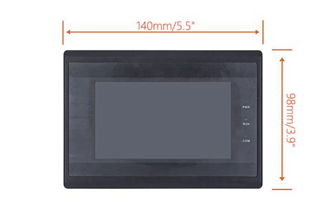 Sup043n 43 Resistive Touch Screen Plc Hmi Display And Communication Cable For Mitsubishi Siemens