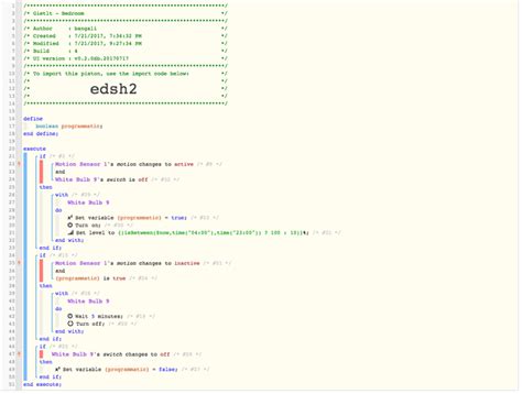 Writing Motion Pistons Pt 2 Webcore Hubitat