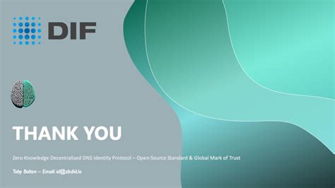 Zero Knowledge Decentralised Dns Identity Protocol Zkdid™ Devpost