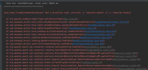 Improvement Support Synchronize Struct Type Fields For Hive Table