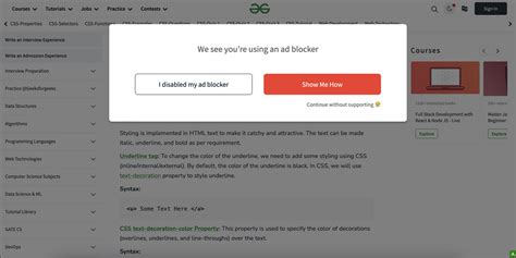 Can Ublock Origin Block Anti Adblocker Messages Like This One Even If