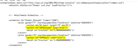 No Moans In Sex Scenes Technical Support Advanced Animation Framework LoversLab