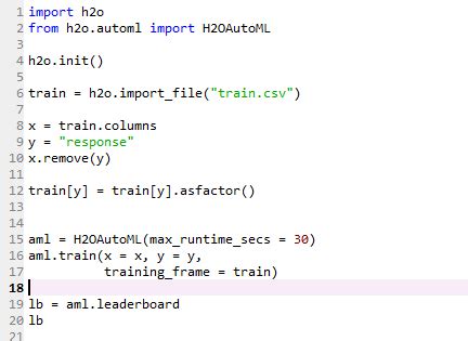 Introduction To H O AutoML DataCamp