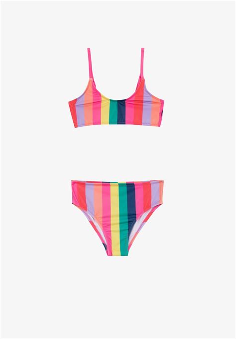 Defacto Regular Fit Bikini Pink Zalando De