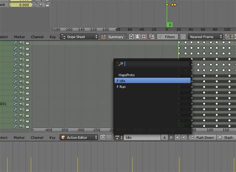 action editor and shape key editor not in sync animation and rigging