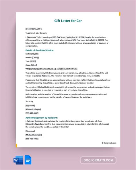 Example Of T Letter For Car At James Jain Blog