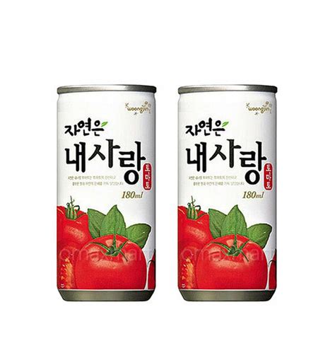 웅진 자연은 내사랑 토마토 ml 캔 X 박스 주스 티몬